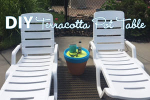Home Decorating DIY: How to Make a Terracotta Pot Table - Lombardo Homes